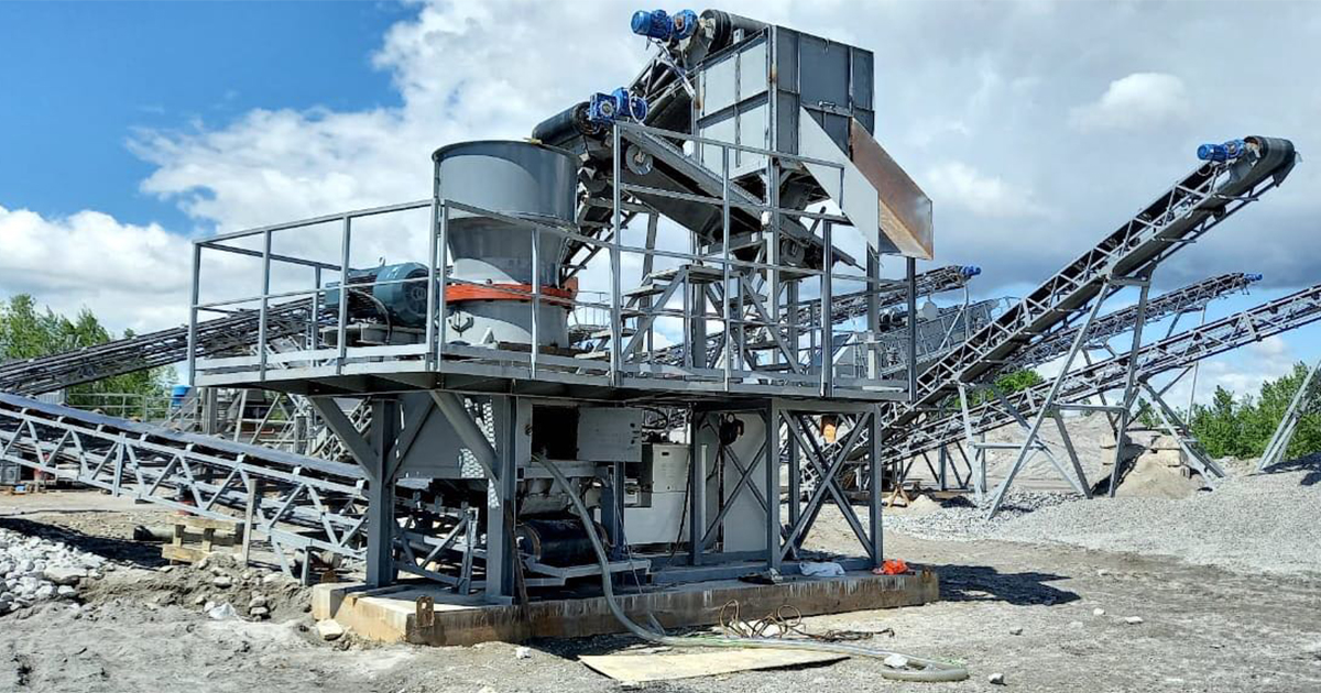 MP1000 cone crusher - hybcrusher